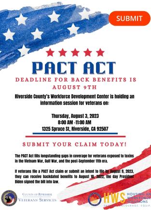 Home | Riverside County Veterans' Services